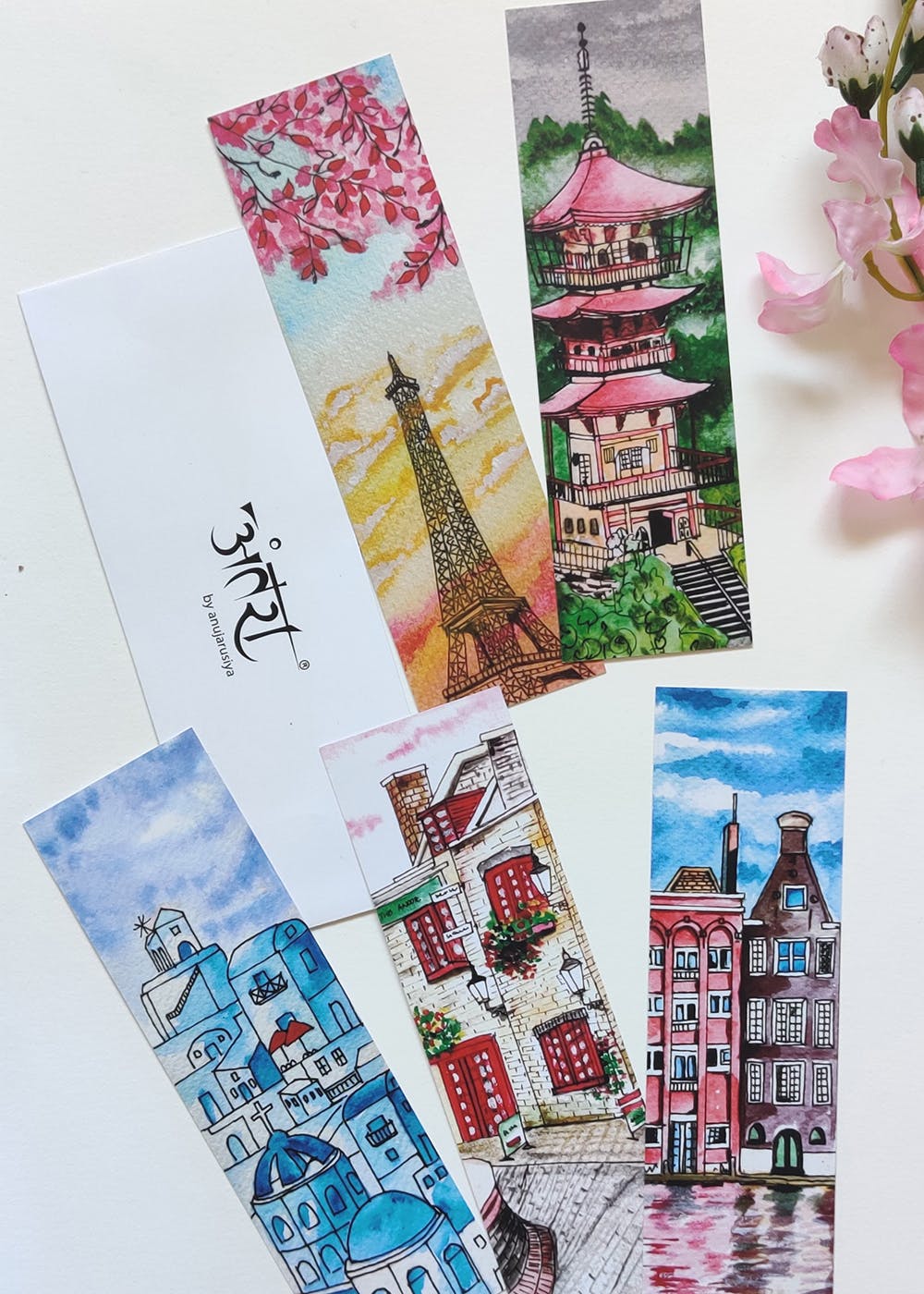 Get Set of 5 Pretty Places Bookmarks at ₹ 199 | LBB Shop