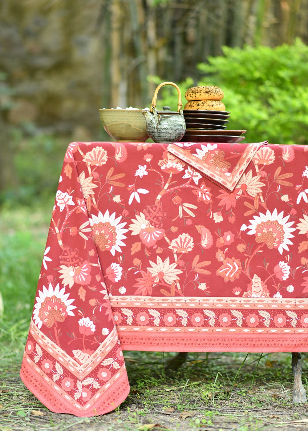 Get Chandini Madder Printed Table Cloths -60x60 at ₹ 1375 | LBB Shop