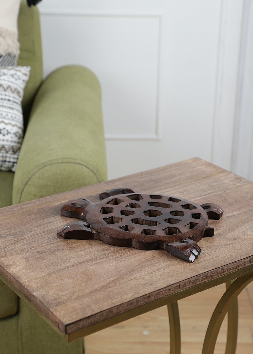 Get Turtle Wooden Trivet at ₹ 499 | LBB Shop