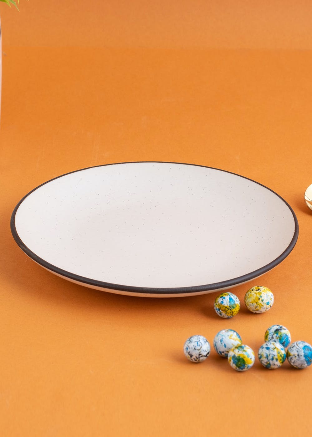 Get White Ceramic Quarter Plate - Set of 2 at ₹ 699 | LBB Shop
