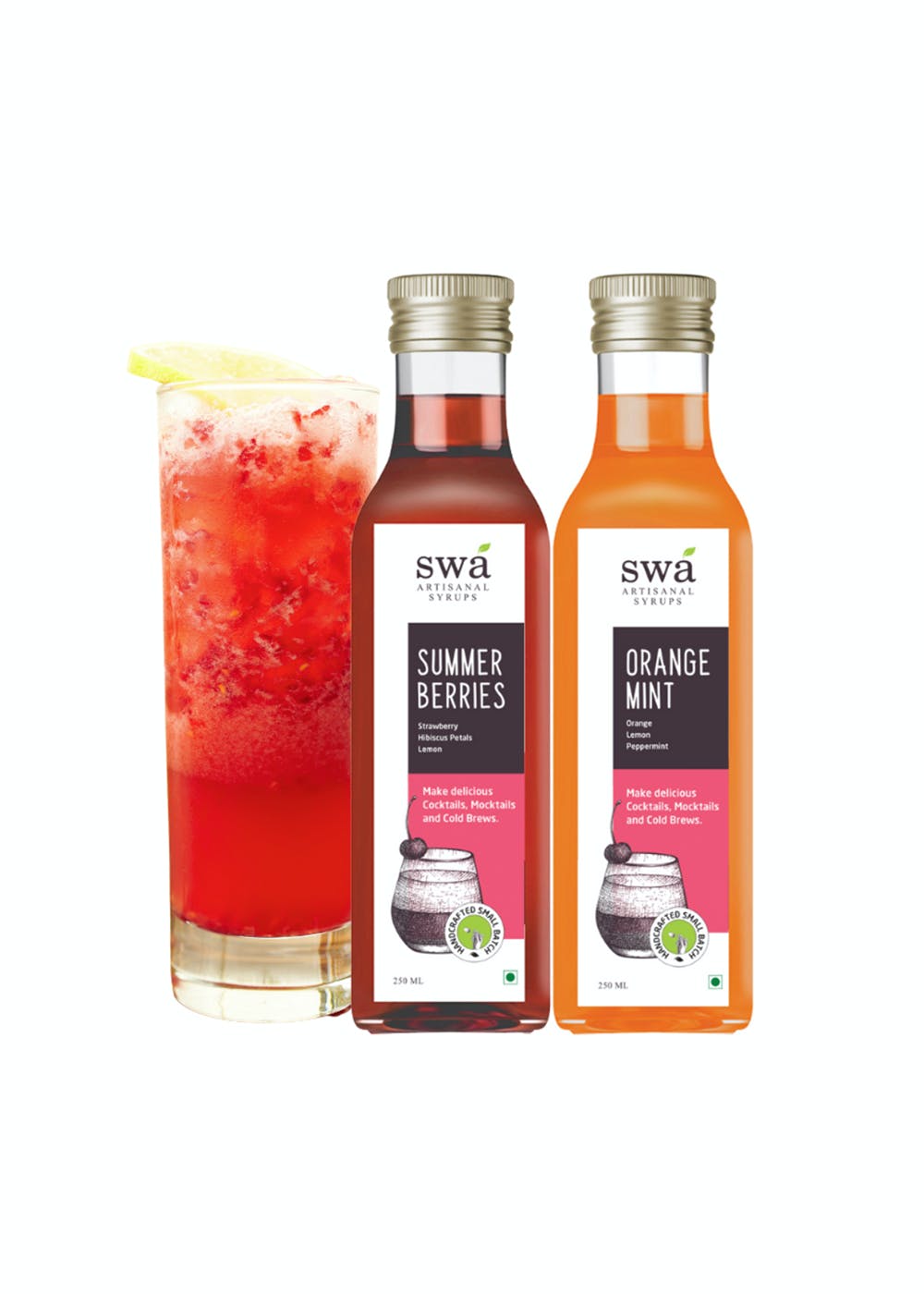 Get Syrup Combo Offer: Orange Mint and Summer Berries - 250 ml Each at ...