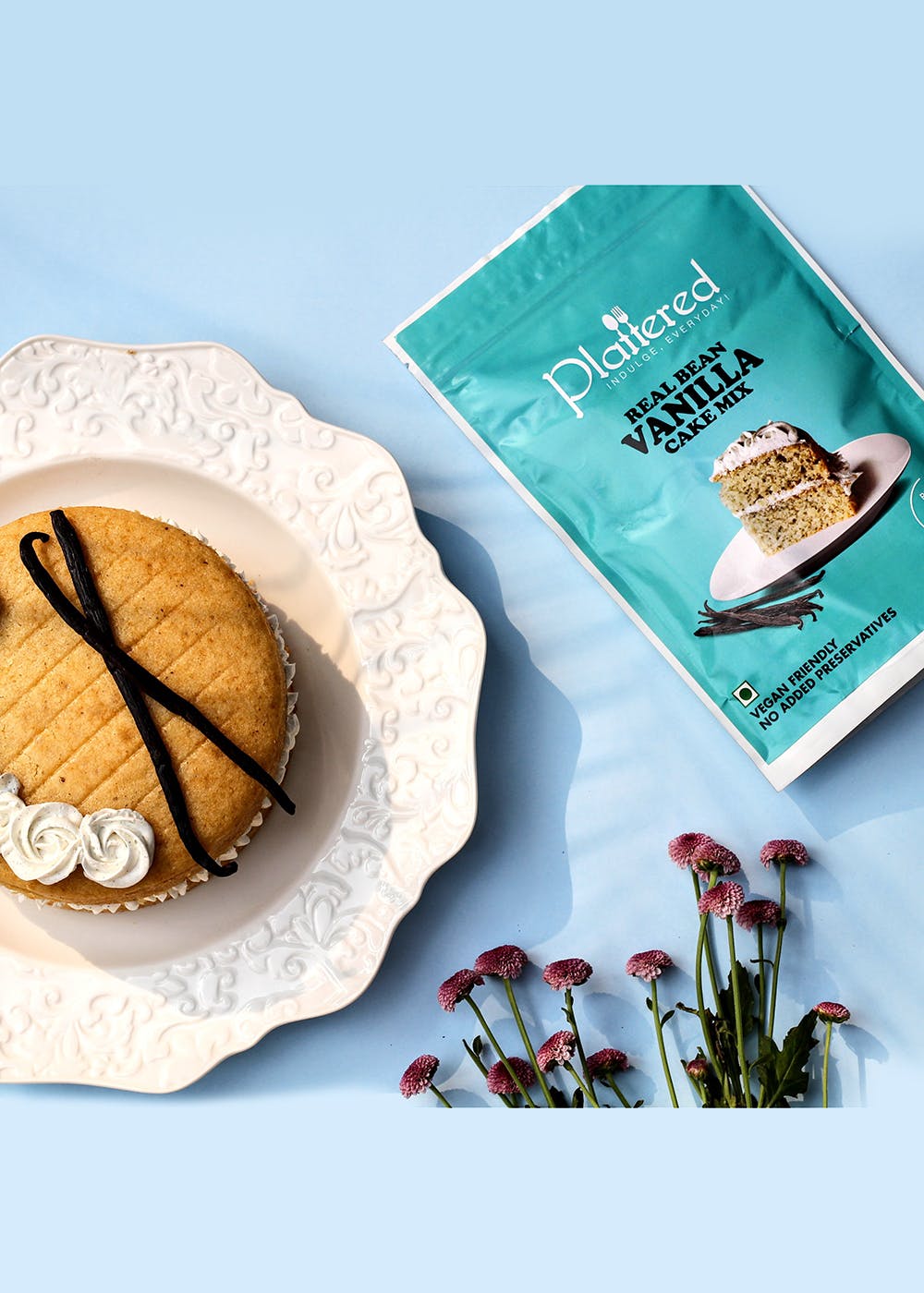 Get Real Bean Vanilla Cake Mix at ₹ 450 | LBB Shop