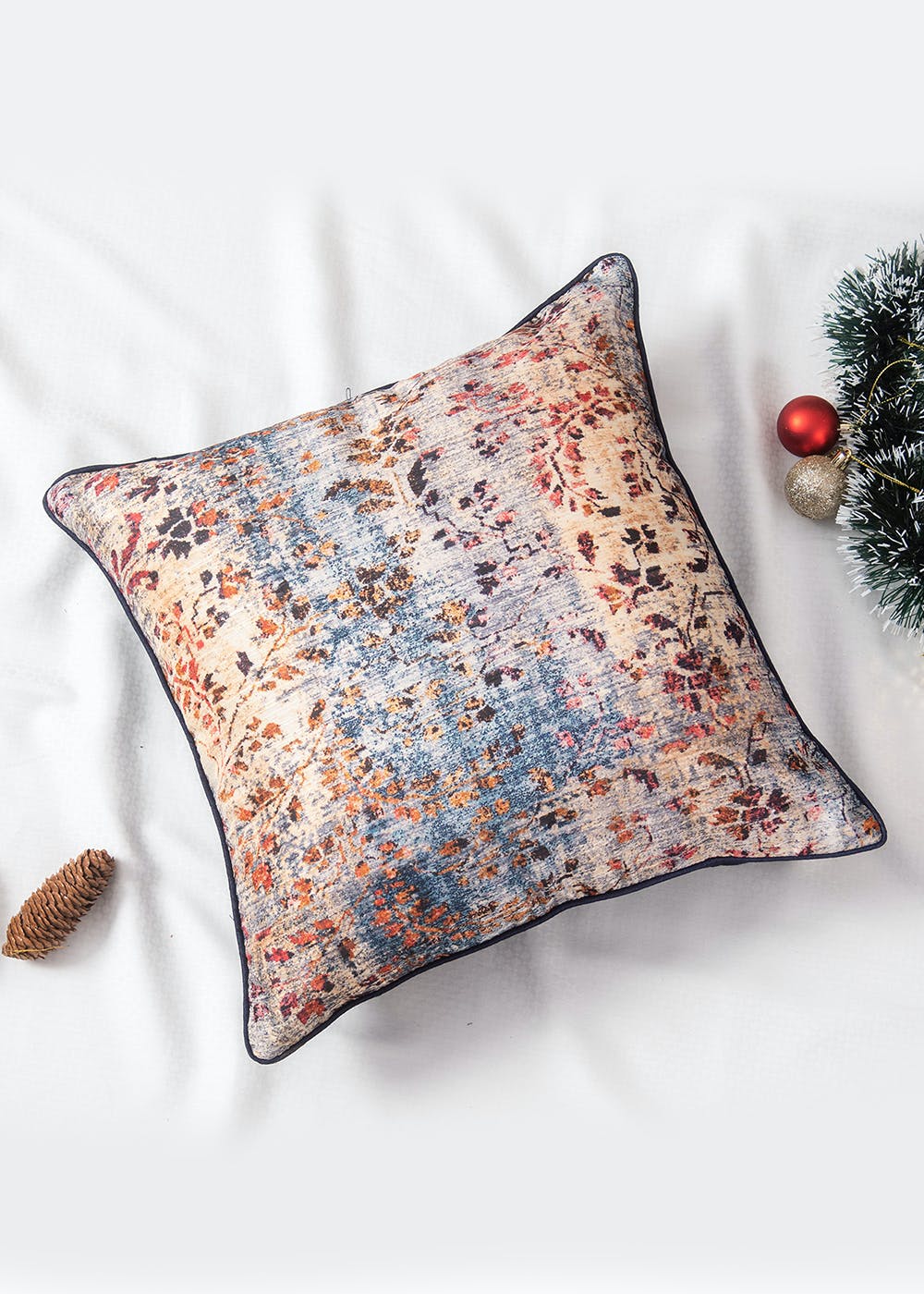 Get Grey 12 Inch Cushion Cover (Set Of 1) For Living Room, Bedroom and ...