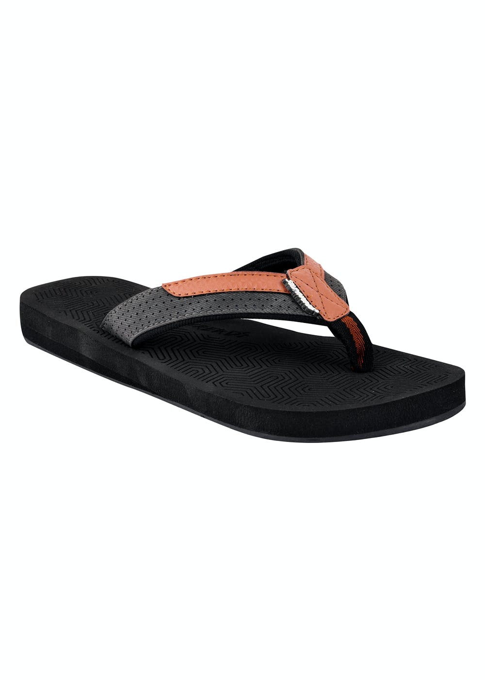 Get Perforated Two-Tone V-Strap Detail Flip-Flops at ₹ 549 | LBB Shop