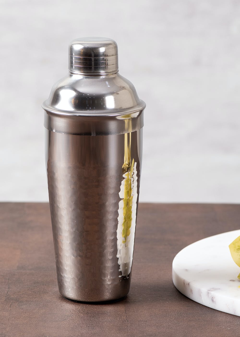 Get Copper Cocktail/ Mocktail Shaker - Silver at ₹ 1095 | LBB Shop