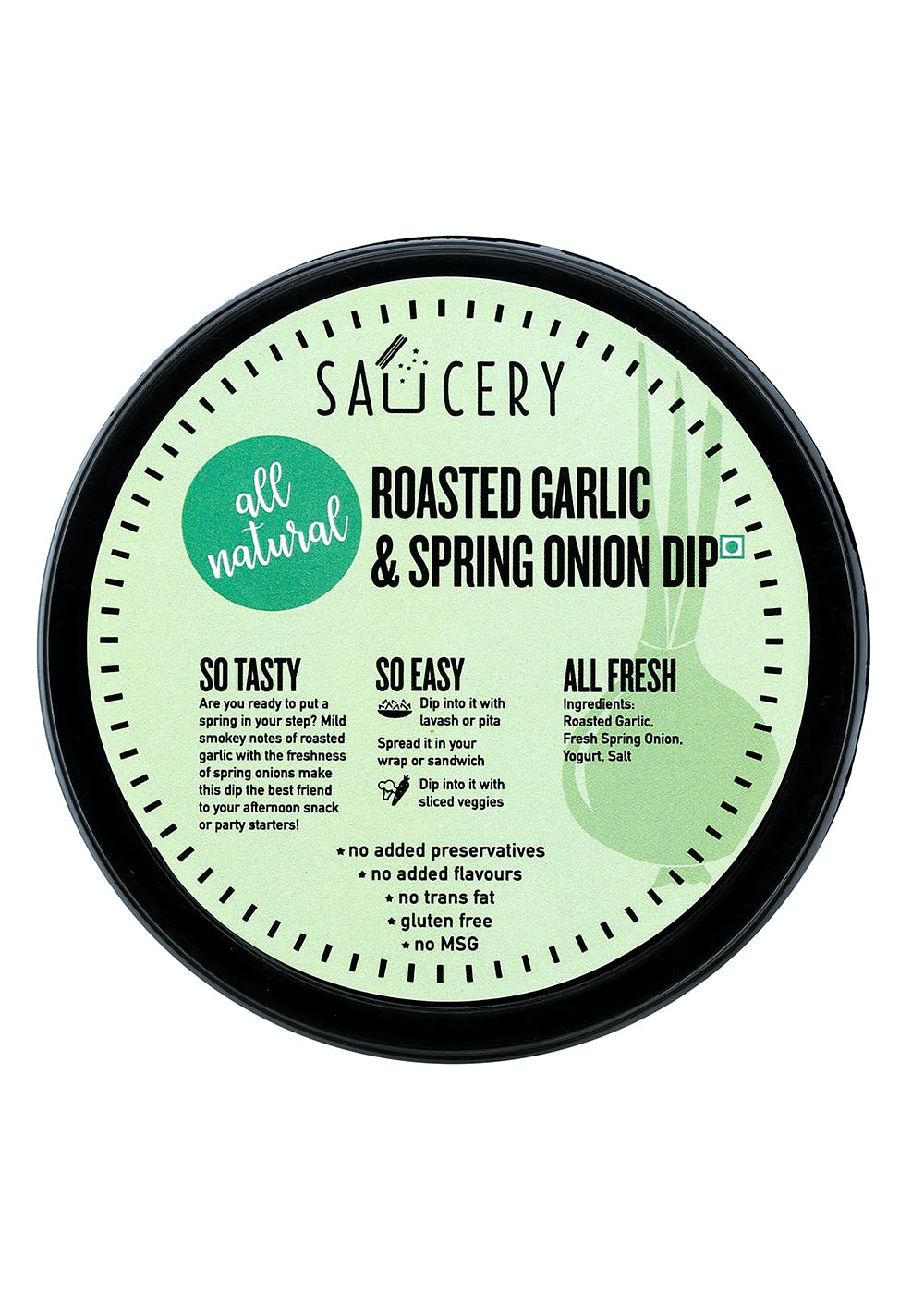 Get Roasted Garlic & Spring Onion Dip (150g) at ₹ 200 | LBB Shop