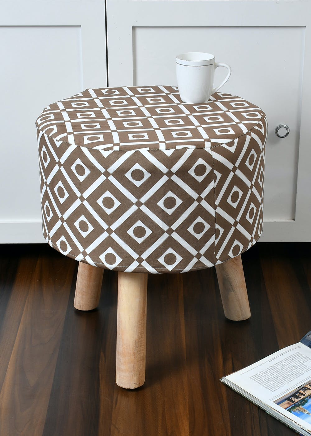 Get Box Seating Stool With Digital Print at ₹ 1699 | LBB Shop