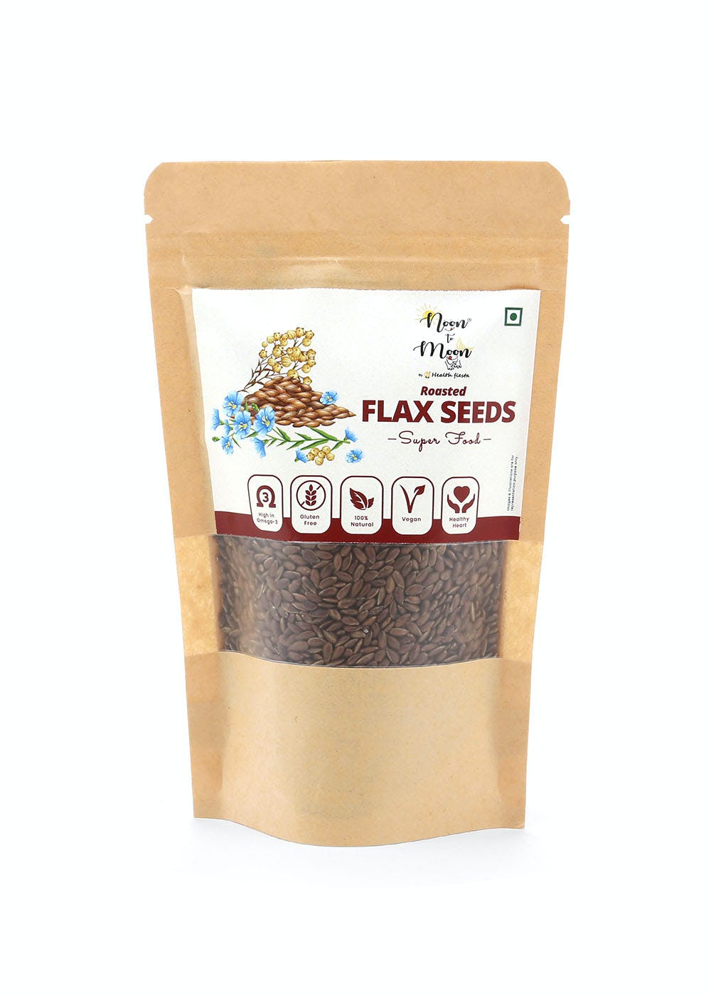 Get Roasted Flax Seeds - Pack of 5 - 500 Grams at ₹ 250 | LBB Shop