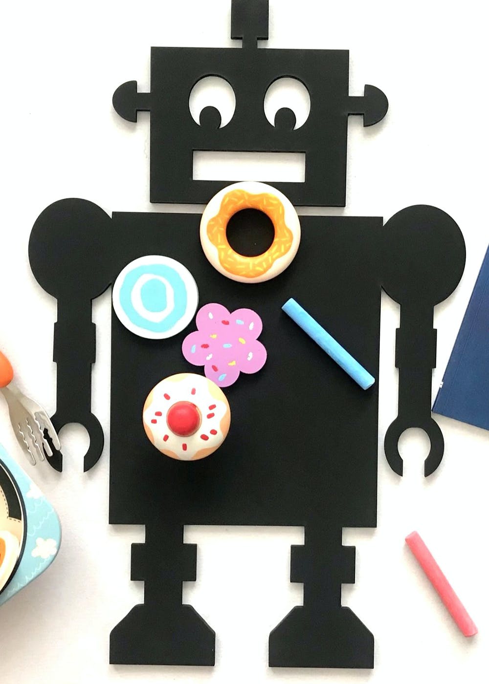 Get Robot Chalkboard + Whiteboard at ₹ 995 | LBB Shop