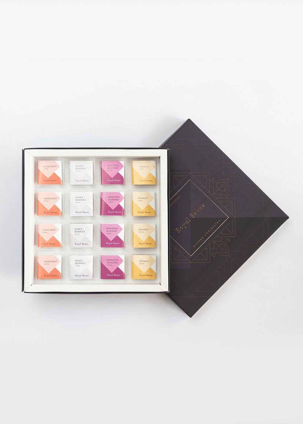 Get Chocolate Squares – Assorted Solid – Milk Chocolates (Box-16) at ...