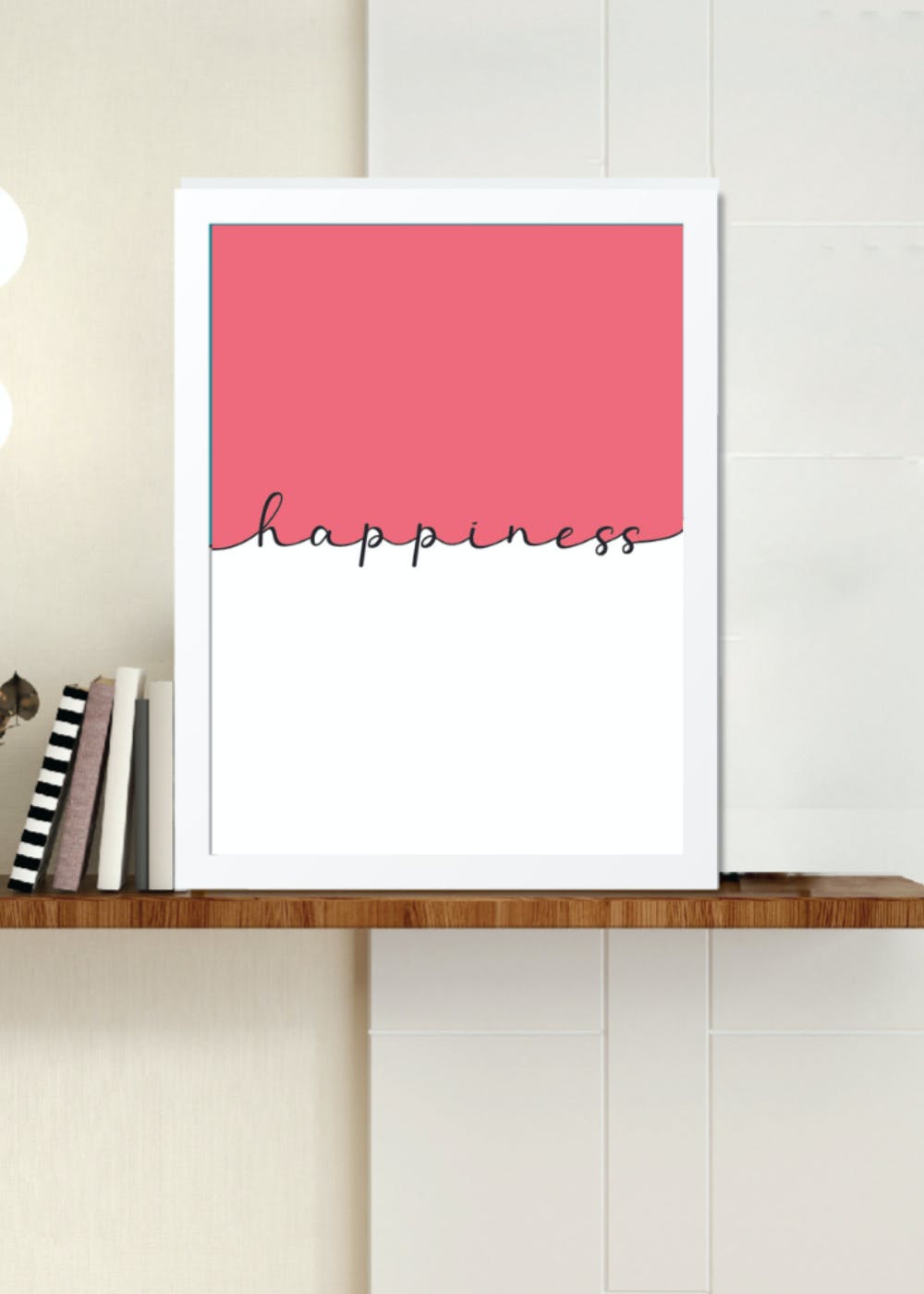 Get Happiness Printed Motivational 7X9" Frame For Everywhere at ₹ 399 ...