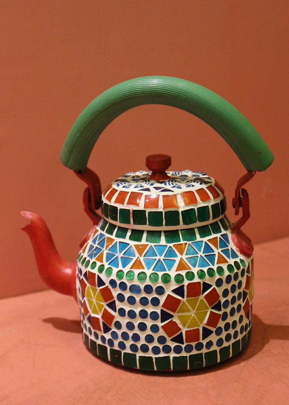 Get Mosaic work Metal Kettle at ₹ 1199 | LBB Shop