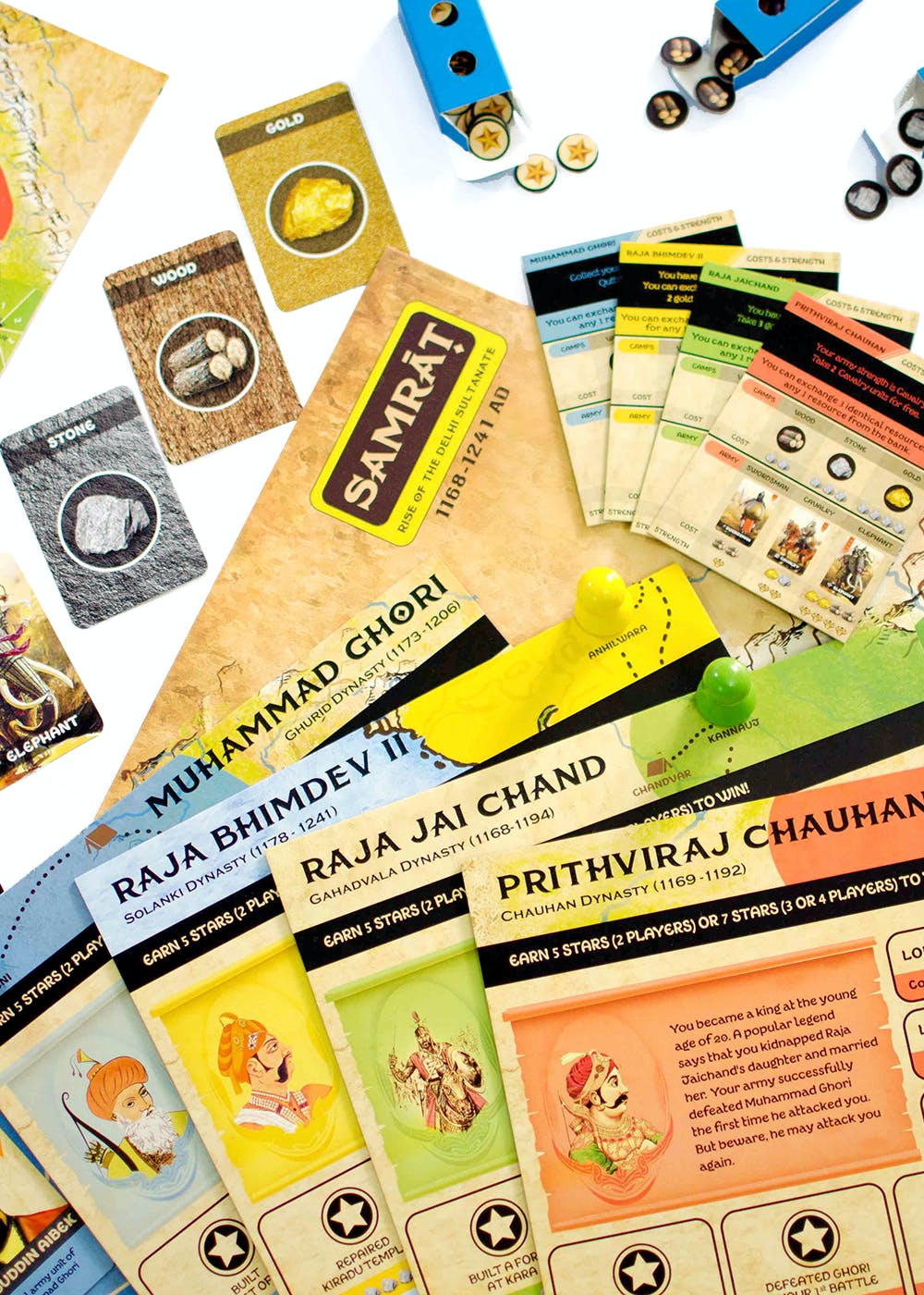 Get Samrat: Rise Of The Delhi Sultanate Board Game at ₹ 1200 | LBB Shop