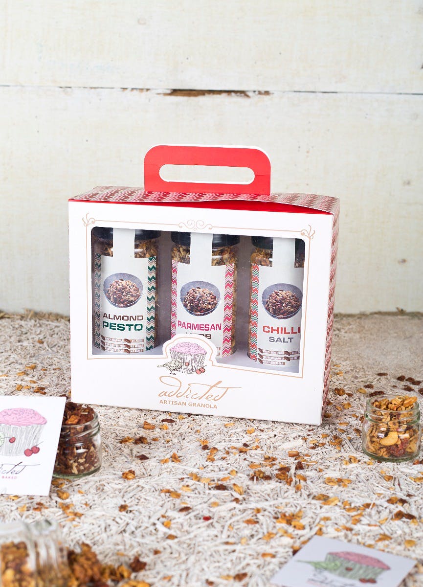 Get Granola Gift Box by Addicted at ₹ 999 | LBB Shop
