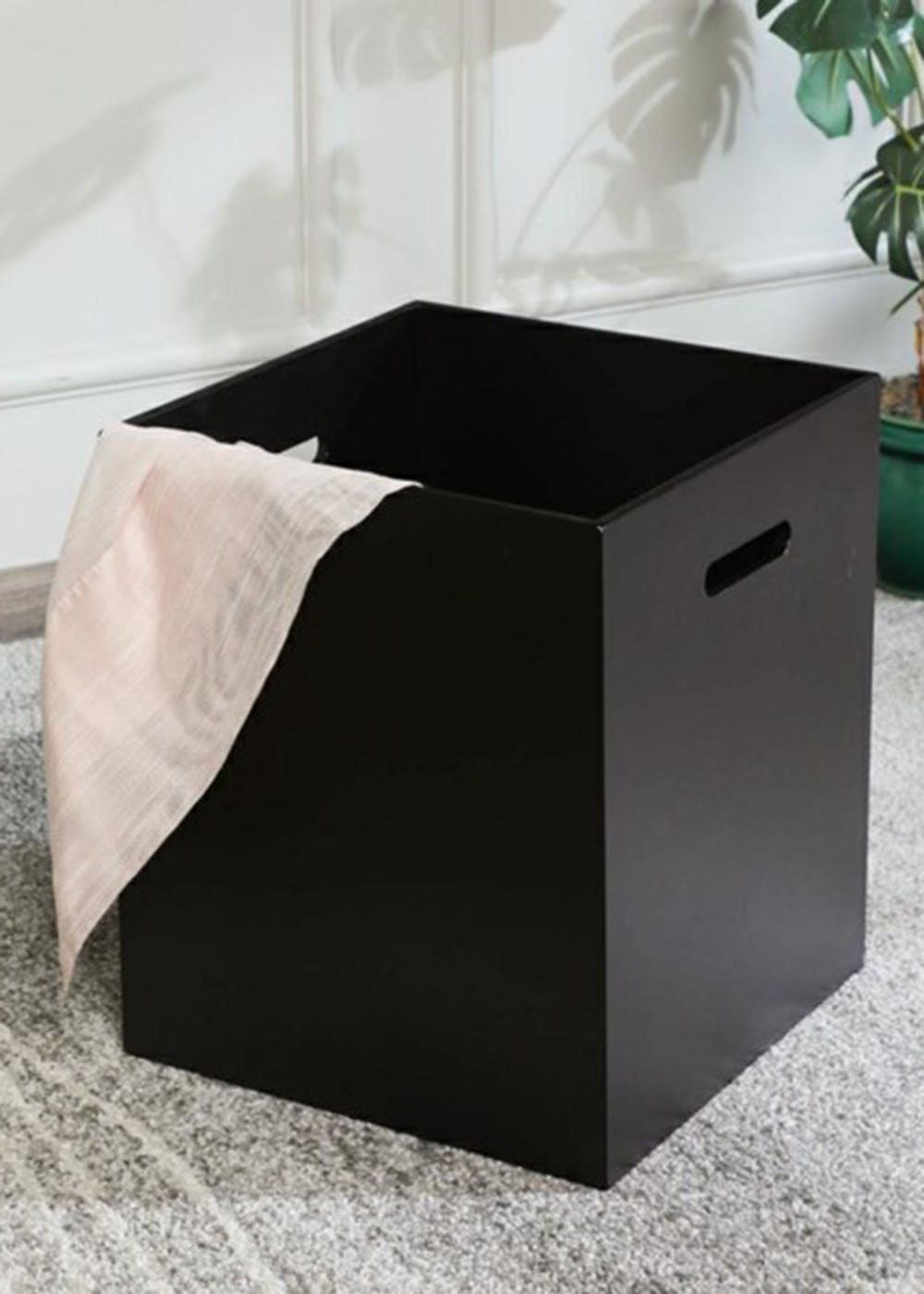 Get MDF Dark Brown Laundry Box at ₹ 1979 | LBB Shop