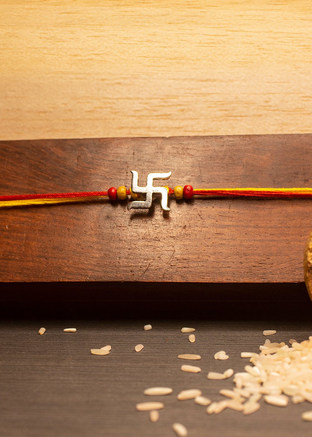 Get Swastik Sterling Silver Rakhi at ₹ 1199 | LBB Shop