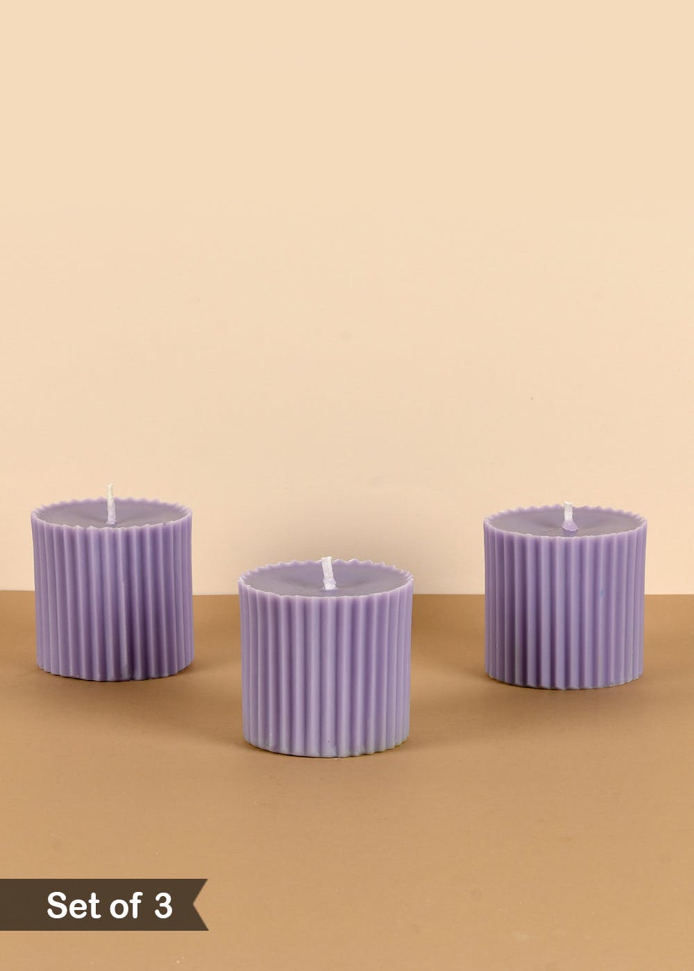 Get Combo of 3 Lavender 'Faith' Candles - Lavender Fields Scented at ...