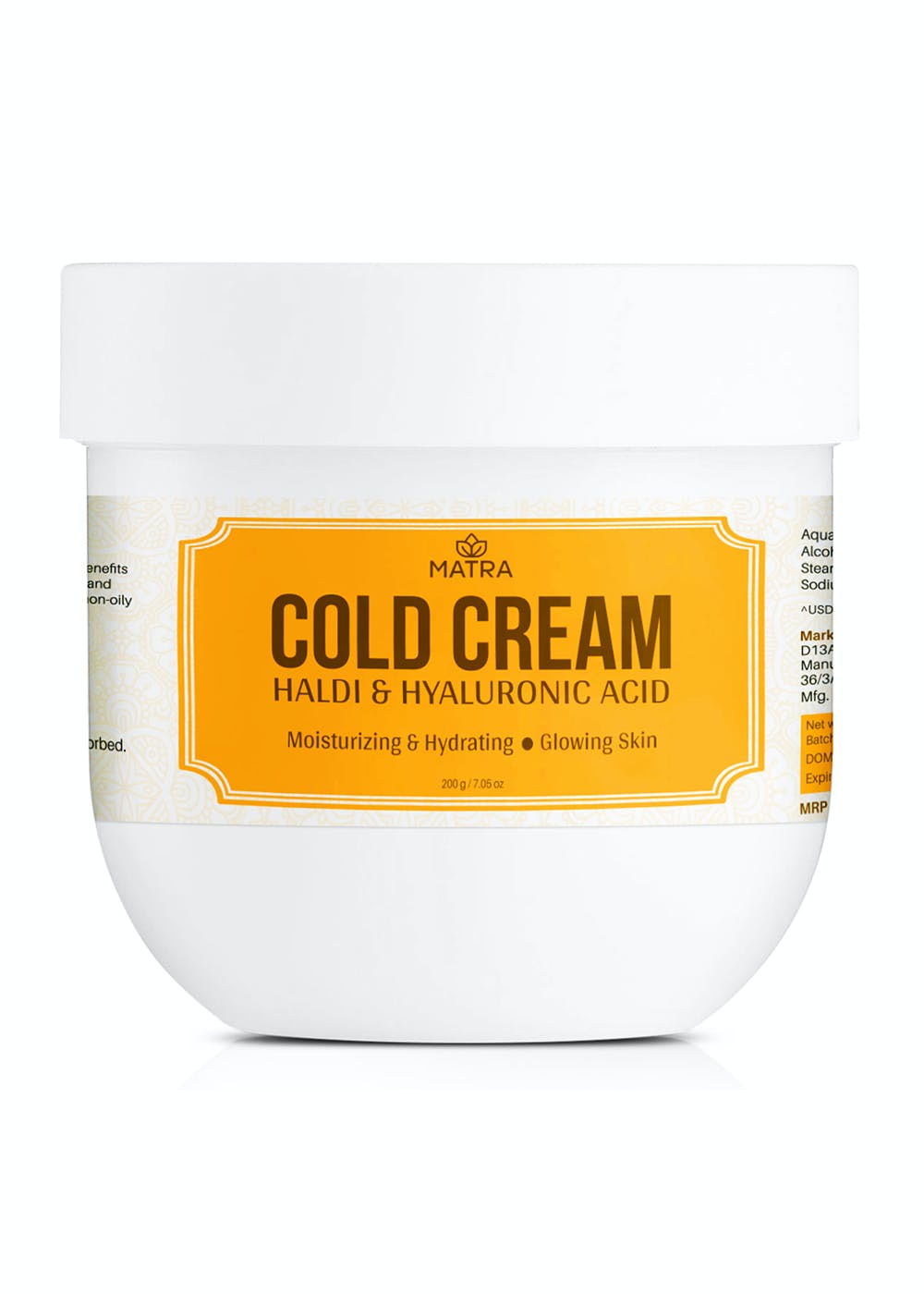 Get Light Moisturizing Cold Cream with Haldi And Hyaluronic Acid at ...