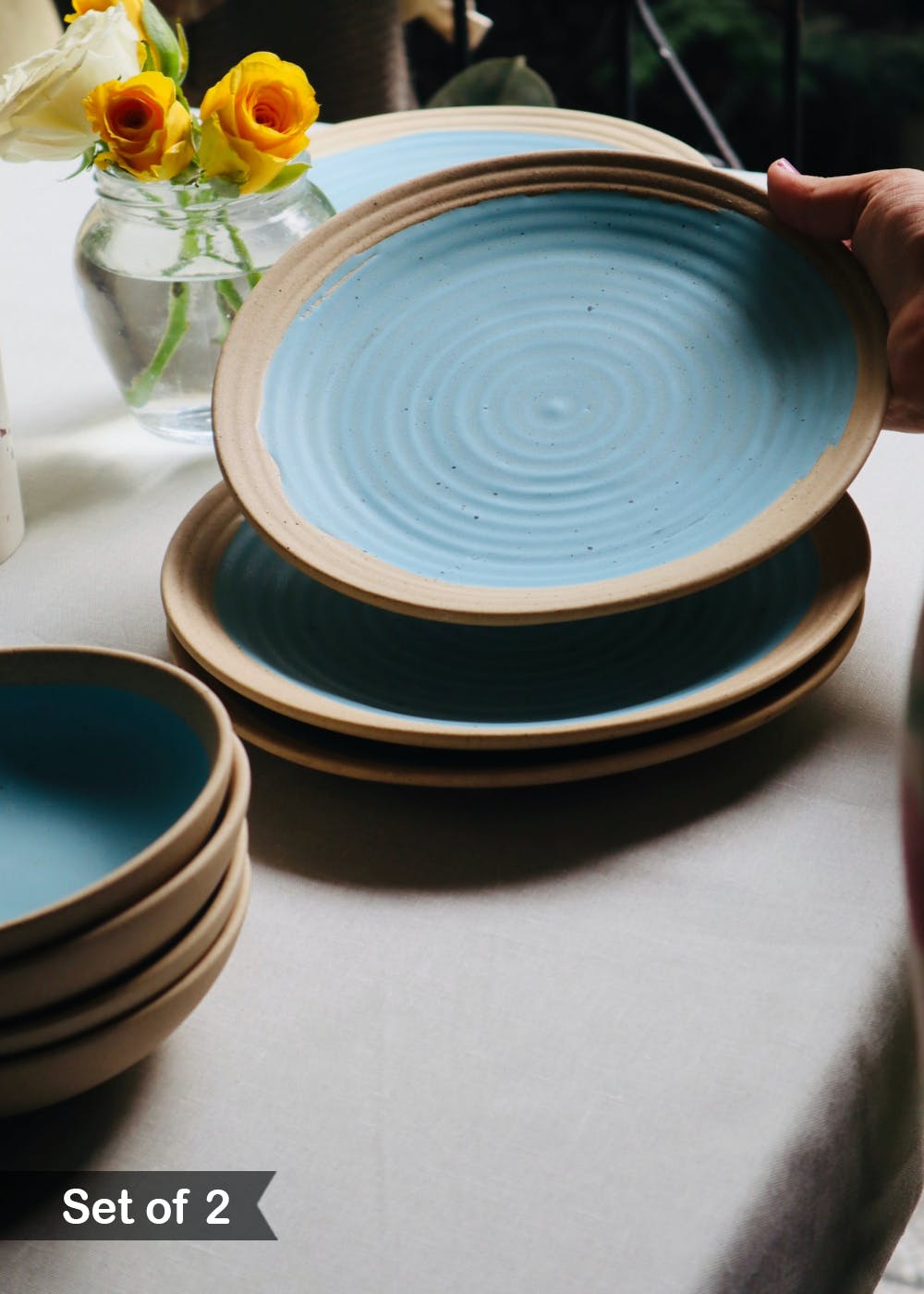 Get Sea Meets Shore Plate - Set of 2 at ₹ 1299 | LBB Shop