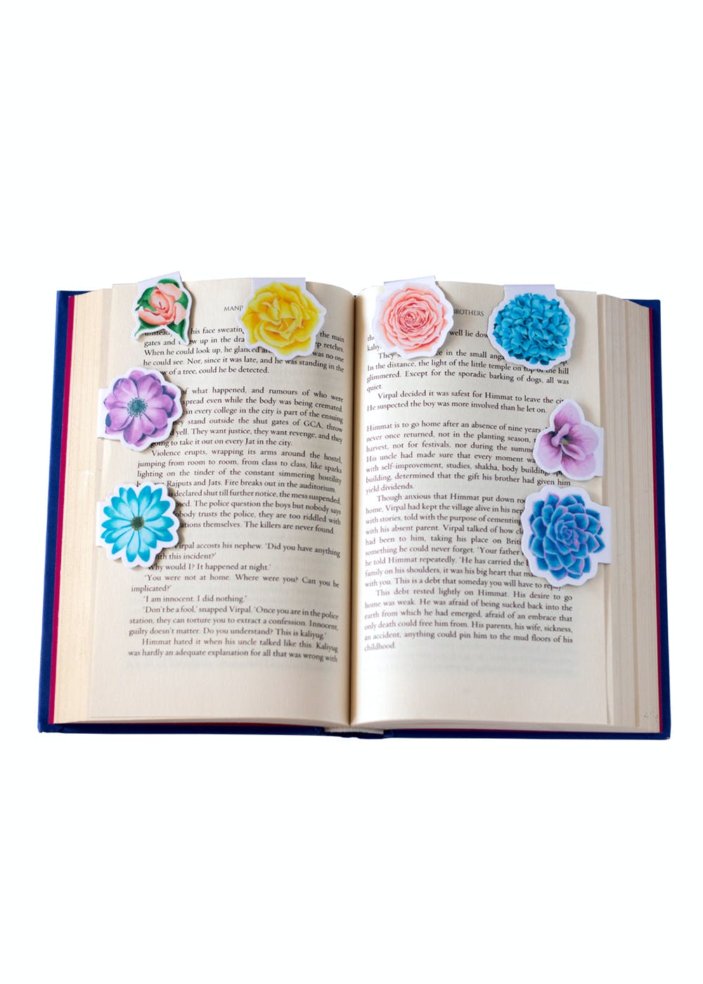 Get Magnetic Bookmarks - Bouquet of Flowers | Pack of 8 at ₹ 399 | LBB Shop