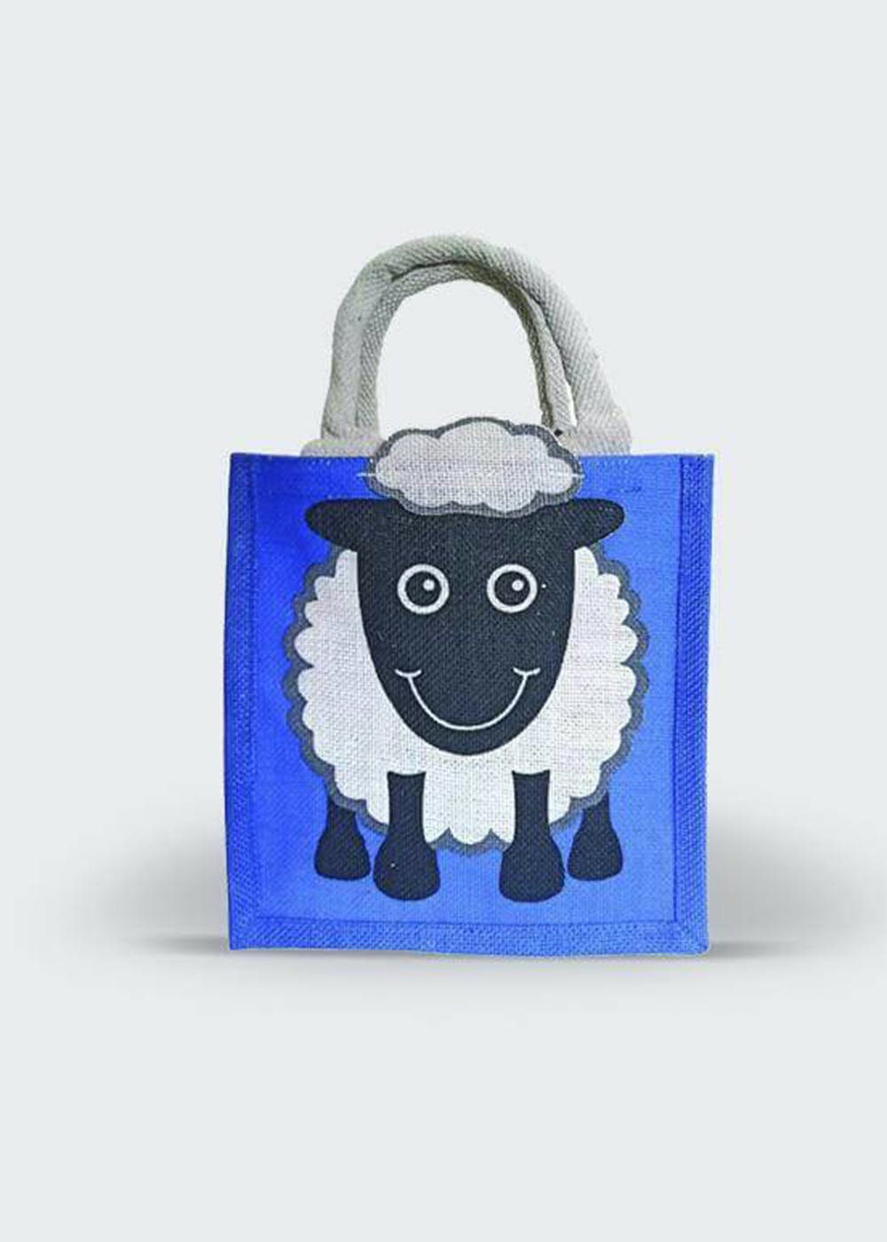 Get Animal Face Print Jute Bag - Sheep (Set of 2) at ₹ 500 | LBB Shop