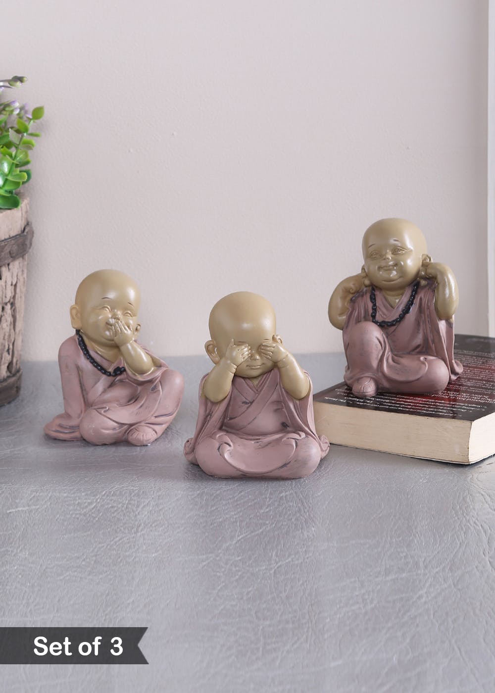Get See No Evil, Hear No Evil and Say No Evil Baby Buddha Statue at ...