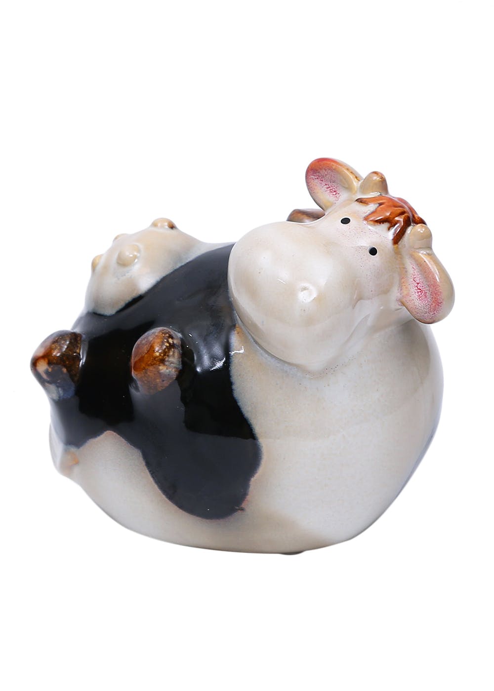 Get Brawny and charming Ceramic Cow Showpiece at ₹ 1499 | LBB Shop