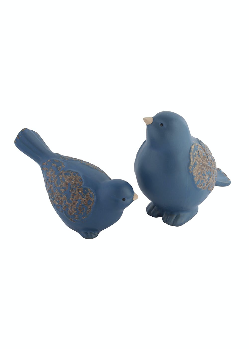 Get Set Of 2 Ceramic Blue Showpiece at ₹ 2349 | LBB Shop