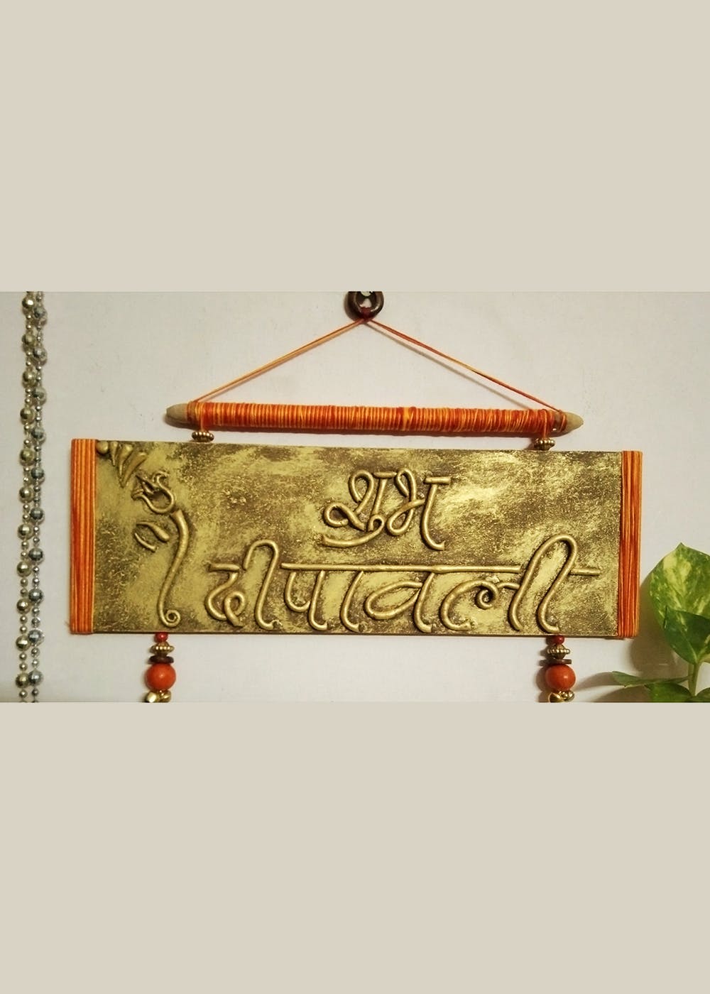 Get Tribal Art Handmade Ganesha Shubh Dipawali Hanging At 890 LBB Shop get-tribal-art-handmade-ganesha-shubh-dipawali-hanging-at-890-lbb-shop