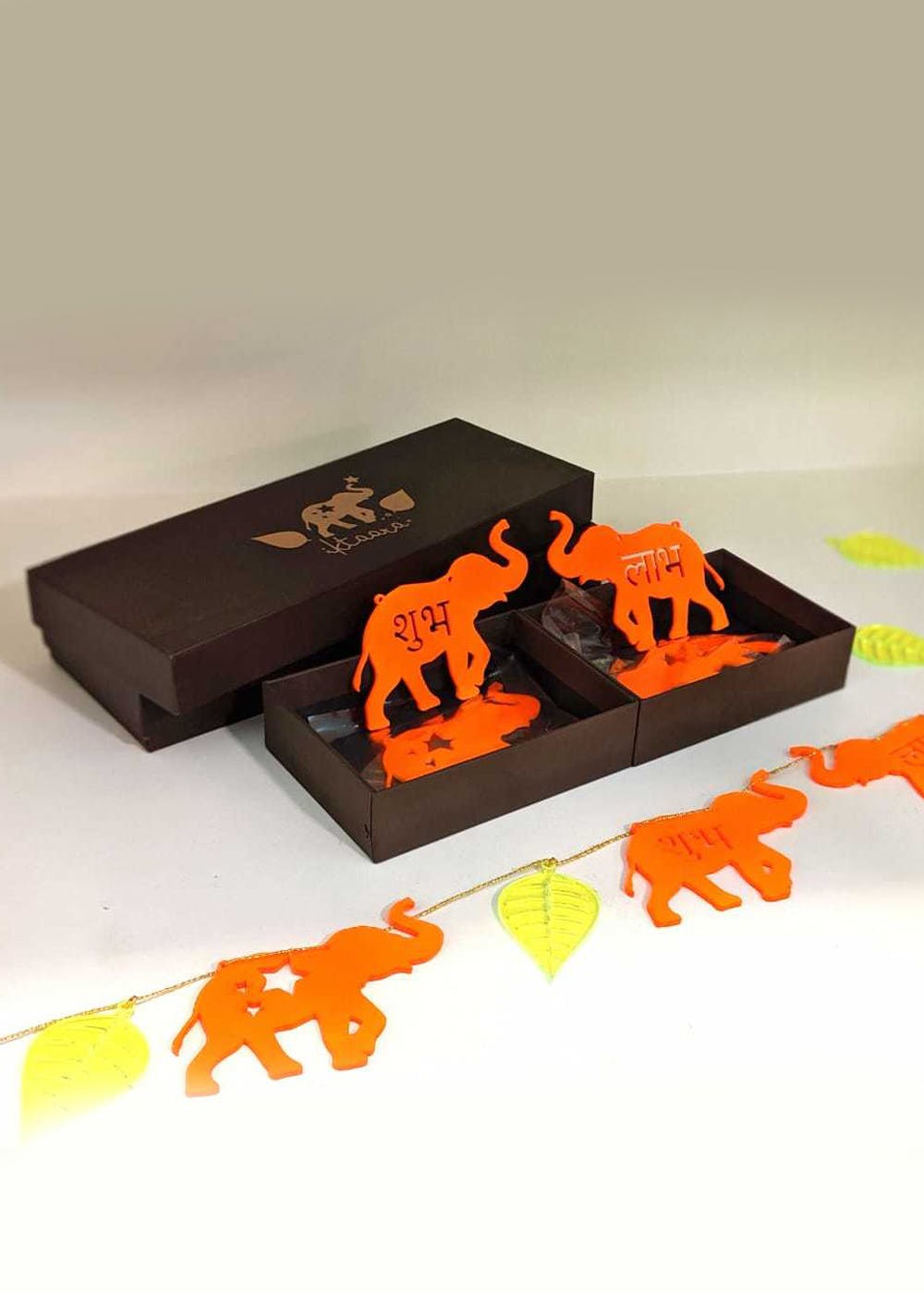 Get Shubh Labh Neon Gajendra Toran Kit at ₹ 1344 | LBB Shop