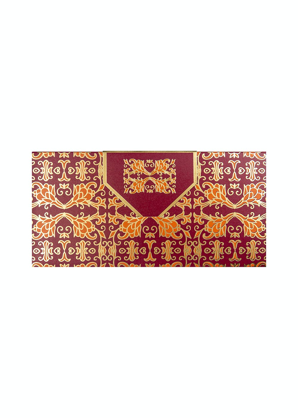 Get Maroon, Orange And Gold Indian Pattern Envelopes at ₹ 750 | LBB Shop