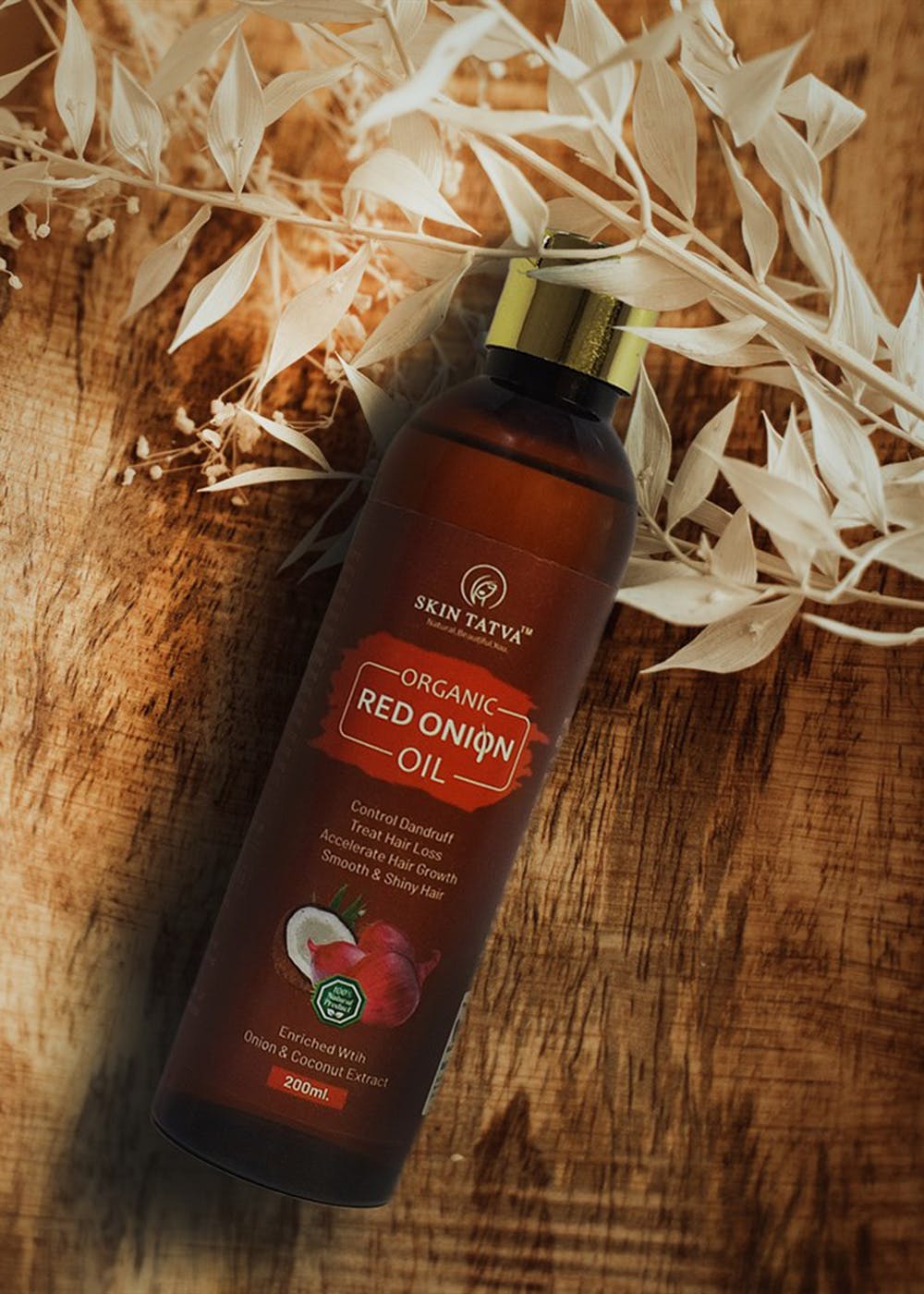 Get Organic Red Onion Oil - 200ml at ₹ 315 | LBB Shop