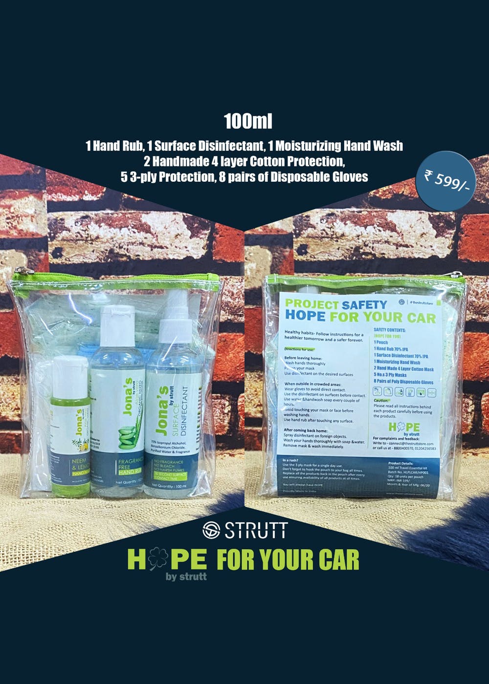 Get HOPE for Your Car Pack at ₹ 599 | LBB Shop