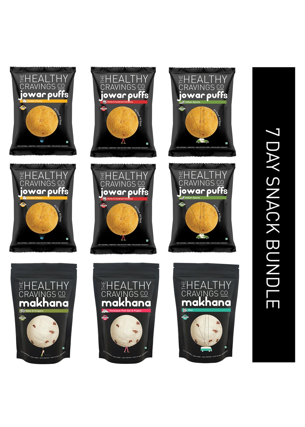 Get 7 Day Snack Bundle at ₹ 405 | LBB Shop