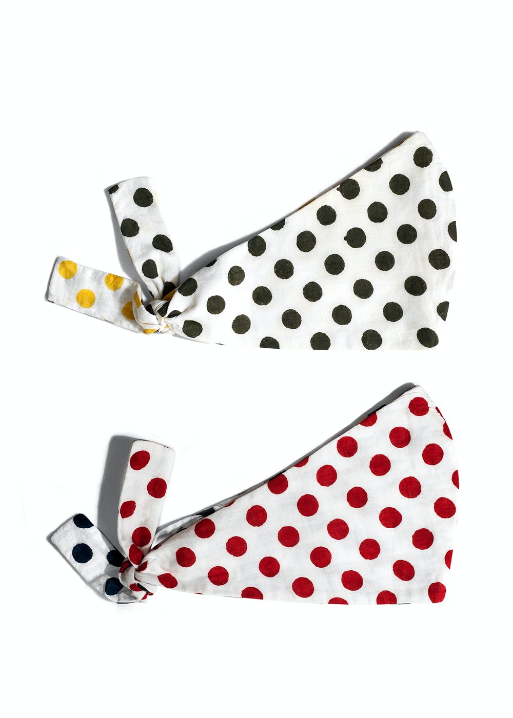 Get Polka Dots Reversible Knot Mask - Set of 2 at ₹ 625 | LBB Shop