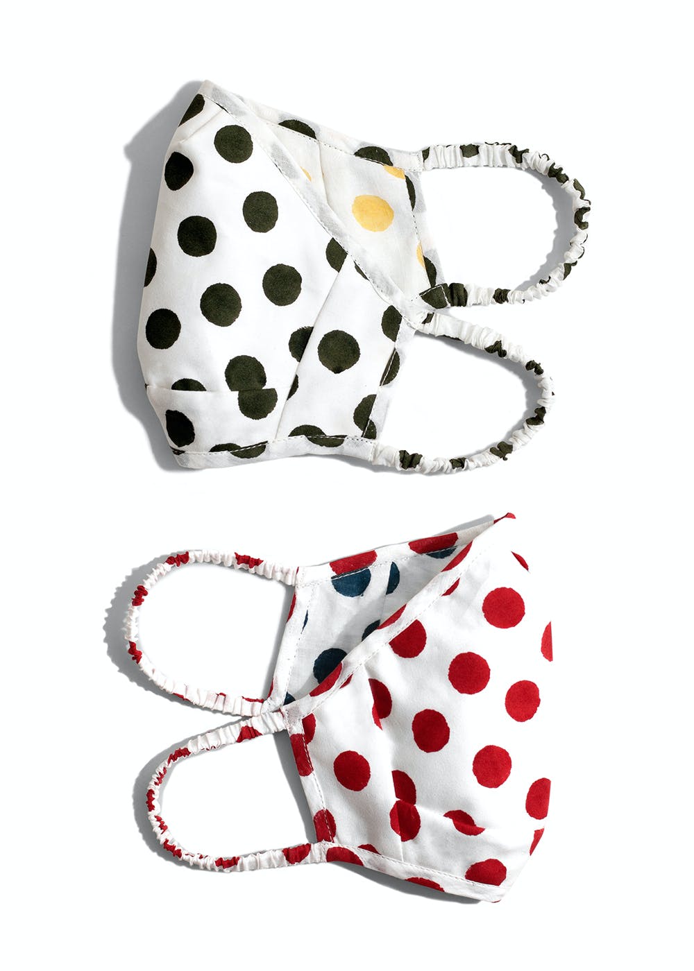 Get Polka Dots Reversible Loop Masks - Set of 2 at ₹ 825 | LBB Shop