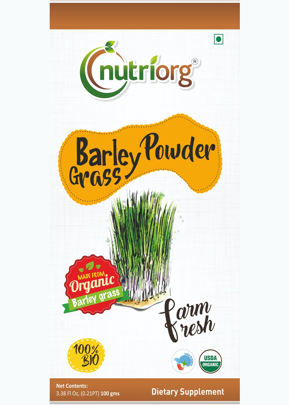 Get Organic Barley Grass Powder (100g) at ₹ 400 | LBB Shop
