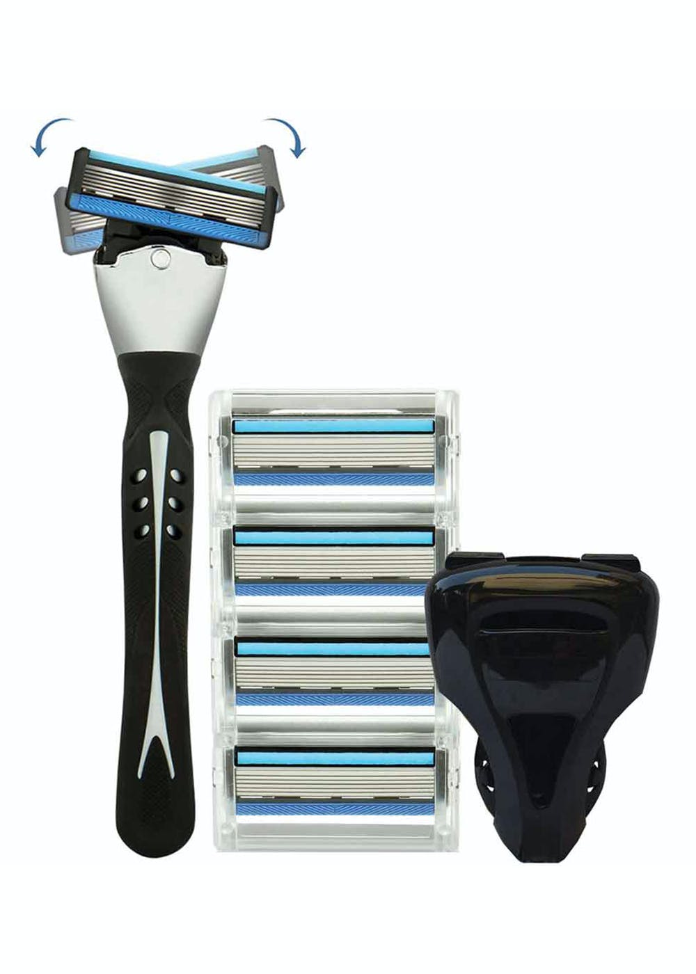 Get Streak6 Shaving Razor Kit | Diamond Coated Blades | Made in Germany ...