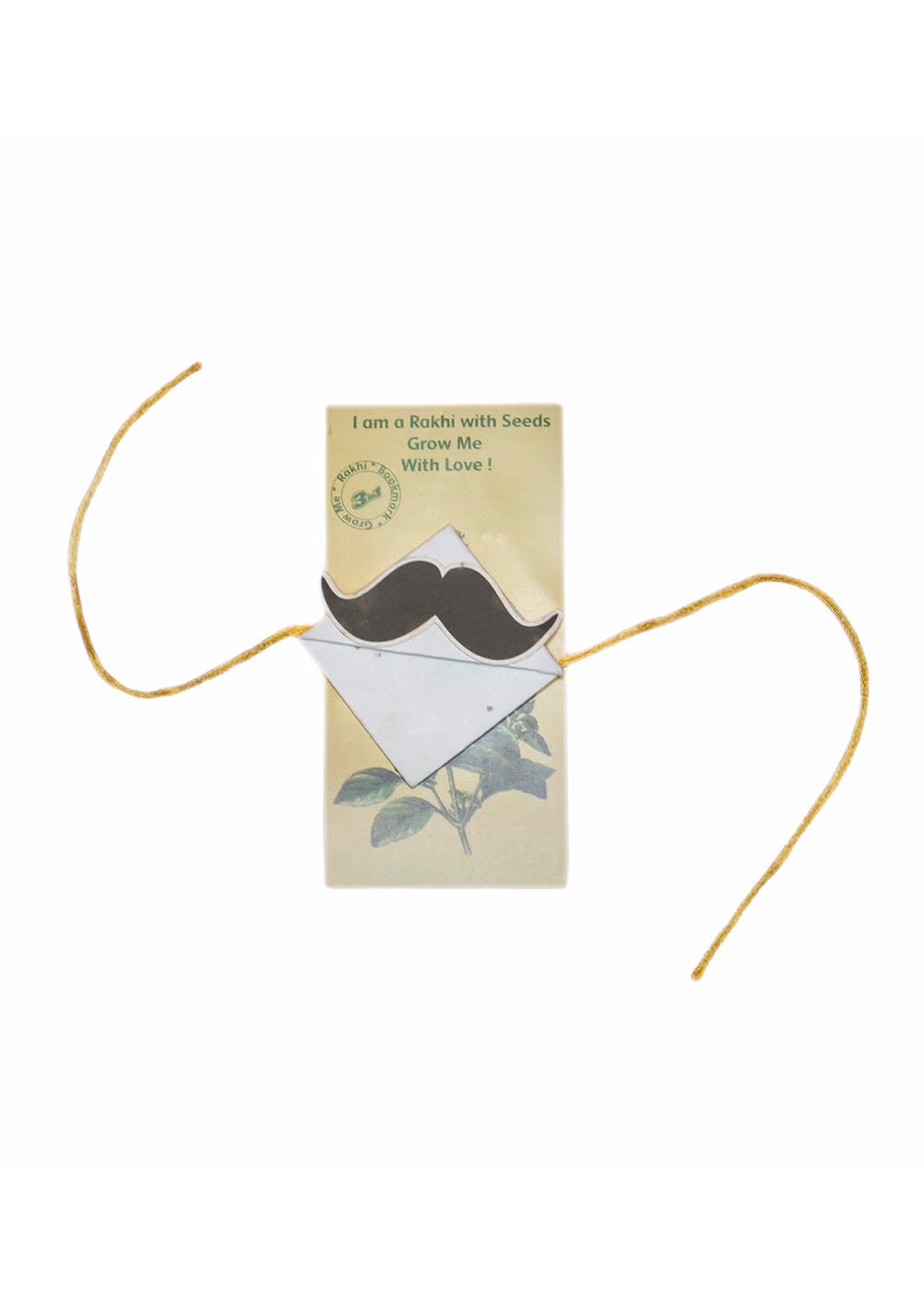 Get Moustache Seed Rakhi & Bookmark at ₹ 185 | LBB Shop