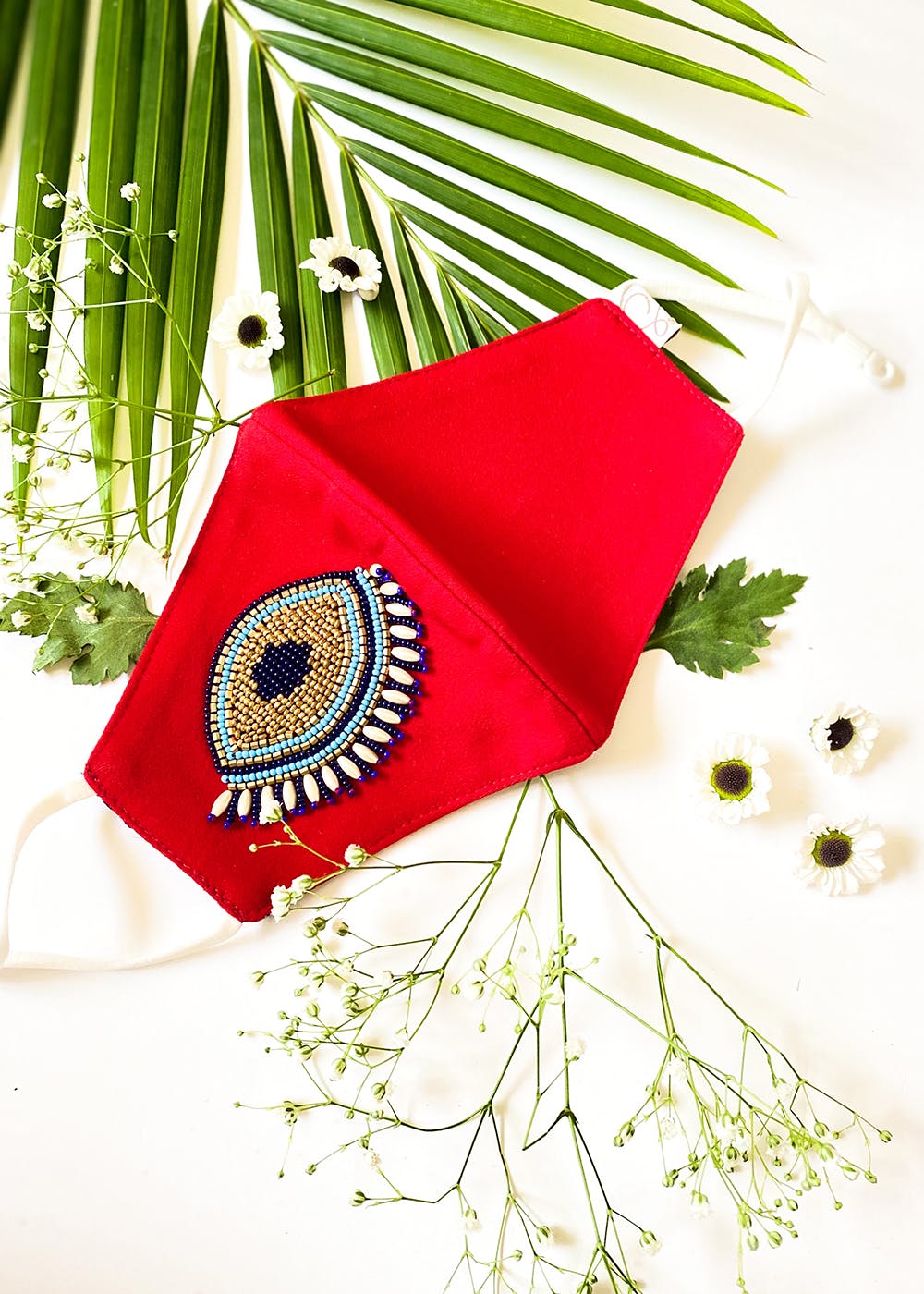 Get The Red Evil-Eye Mask at ₹ 799 | LBB Shop