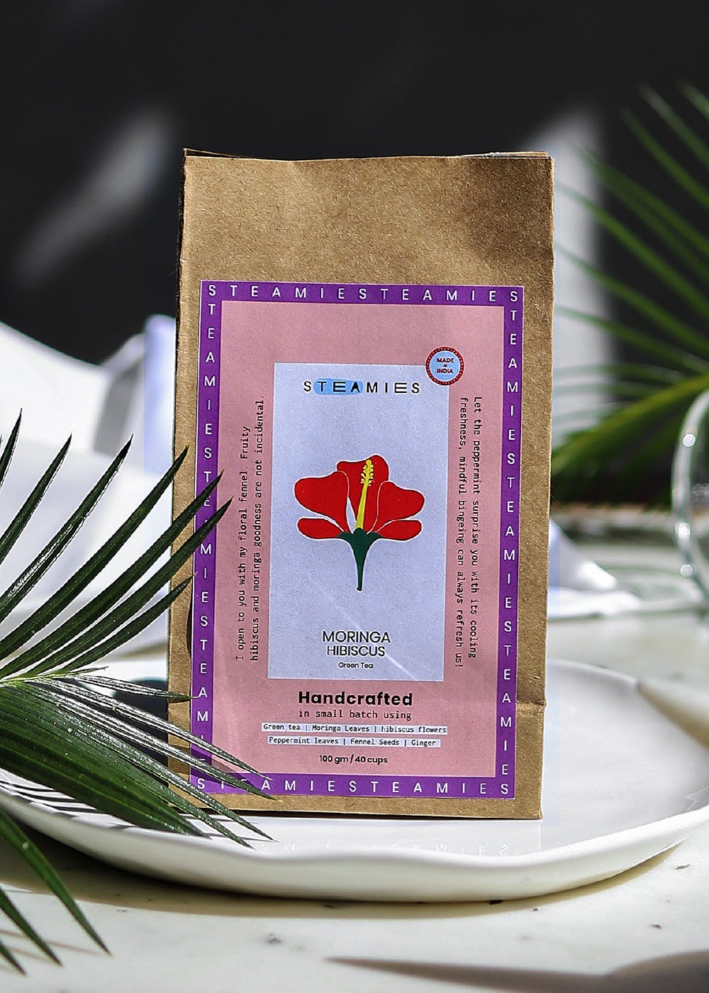 Get Moringa Hibiscus Tea - 70 Grams at ₹ 650 | LBB Shop