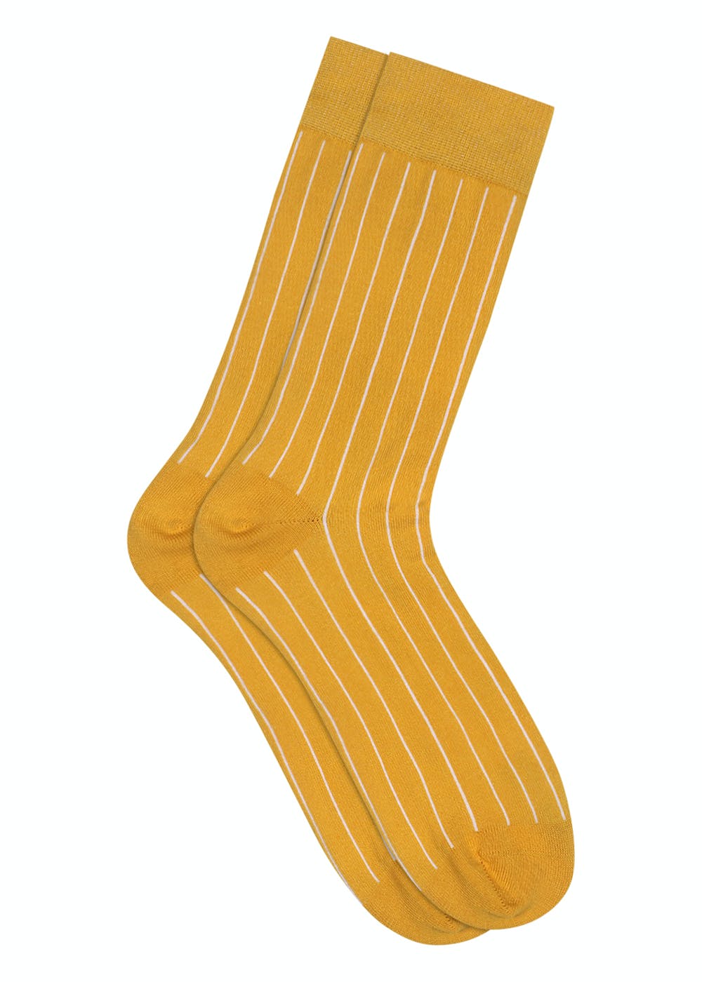 Get Classic Striped Yellow Crew Socks at ₹ 249 | LBB Shop