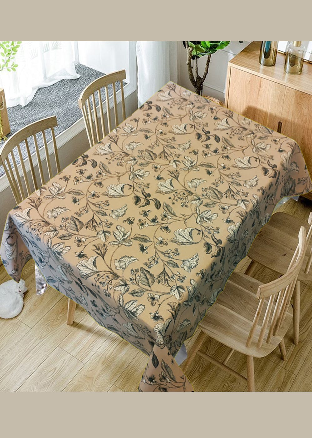 Get Floral Weaves Cotton Table Cover at ₹ 1200 | LBB Shop