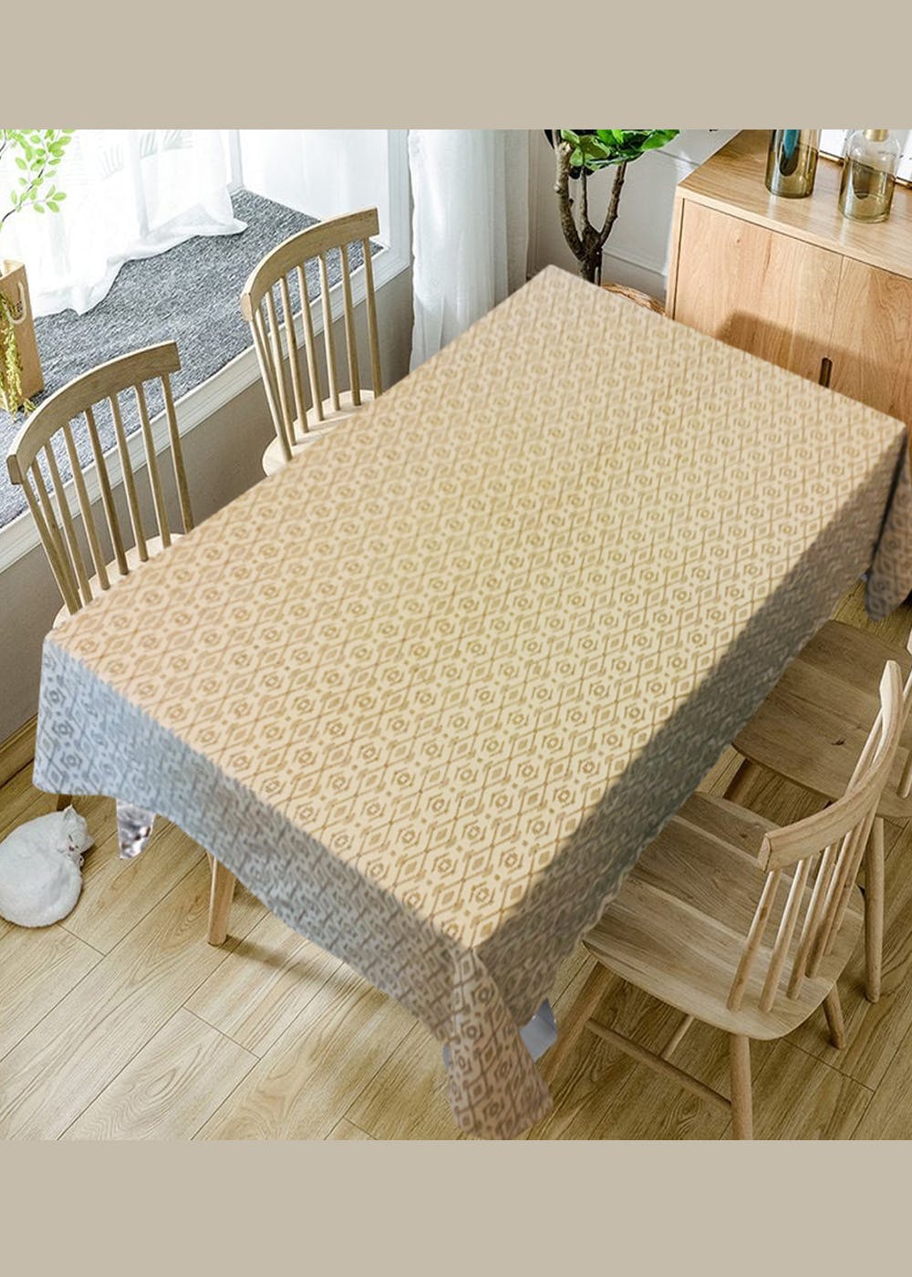 Get Classic Rectangle Cotton Table Cover at ₹ 1200 | LBB Shop