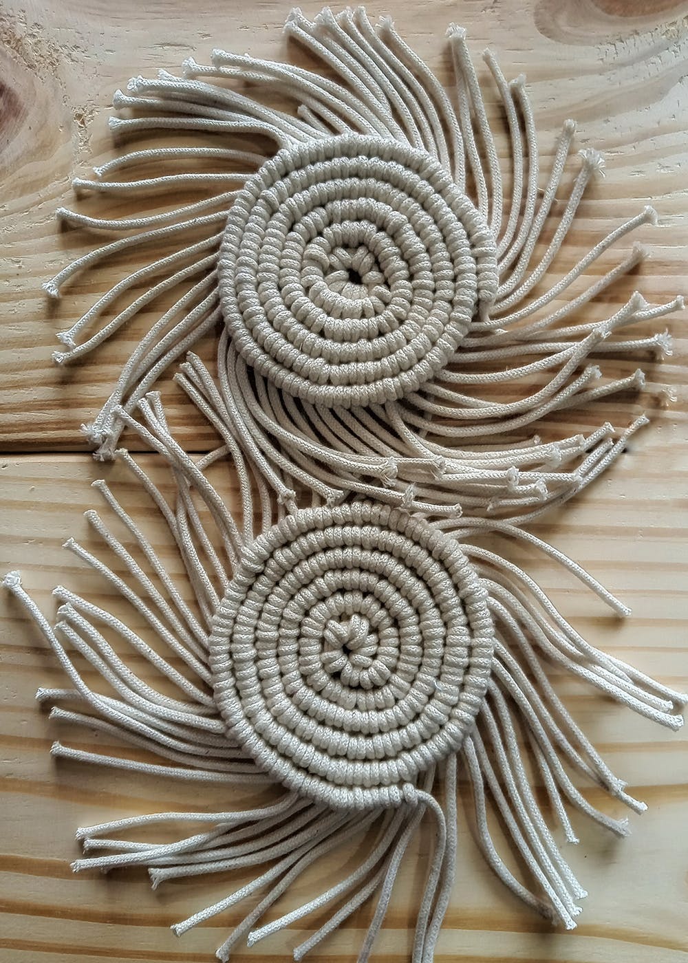 Get Beige Macrame Tea Coaster at ₹ 1000 | LBB Shop