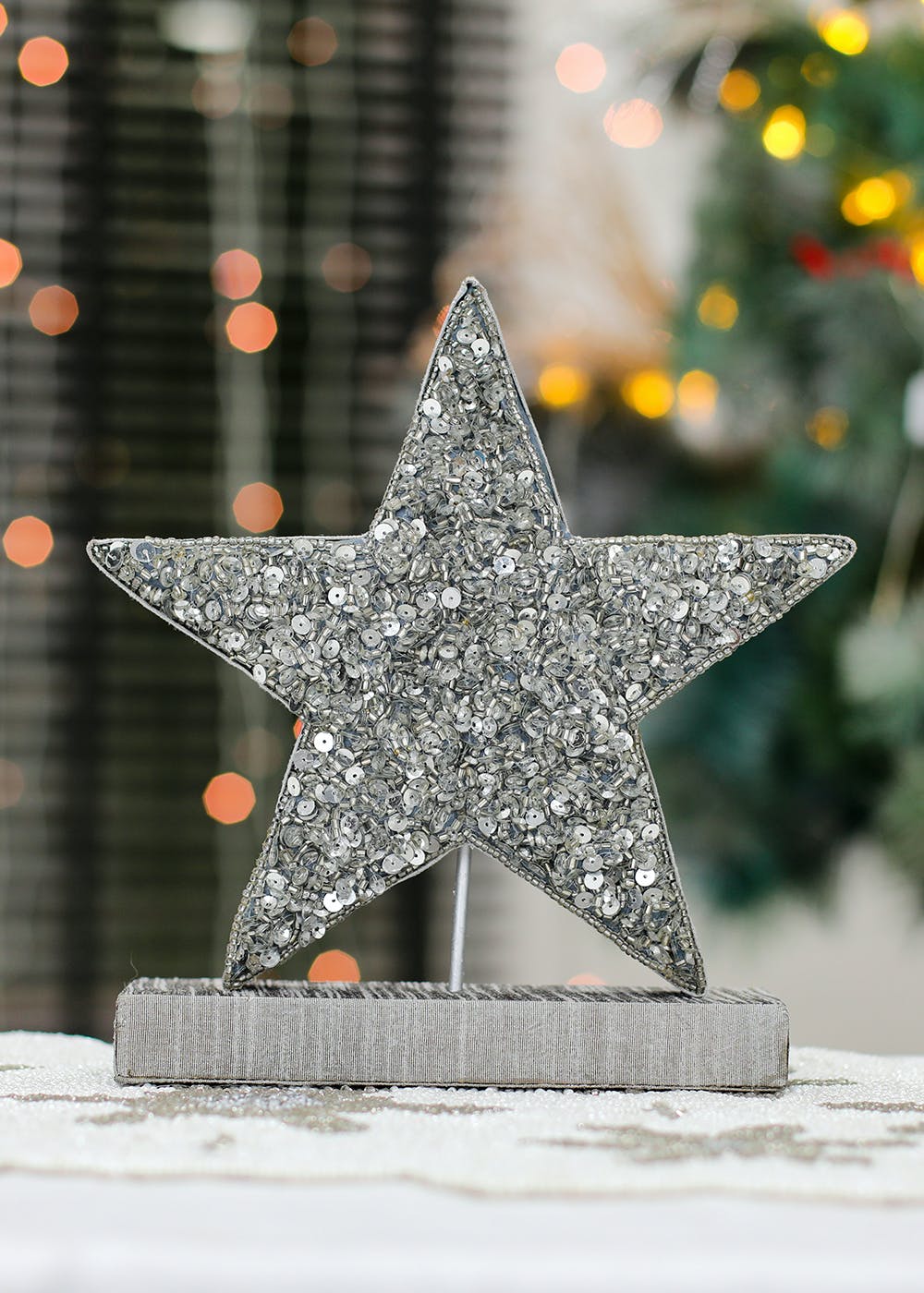 Get India Silver Star Table Decor at ₹ 999 | LBB Shop