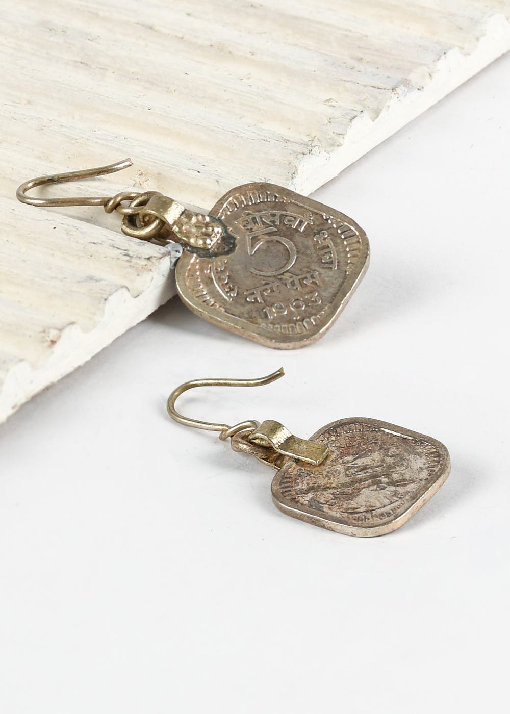 Get Two Paisa Coin Earring at ₹ 350 | LBB Shop