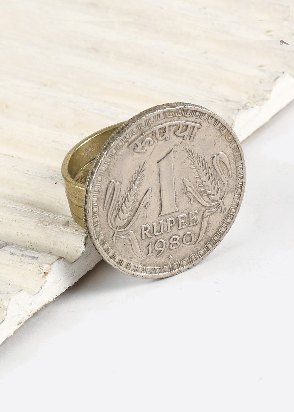 Get One Rupee Coin Finger Ring at ₹ 550 | LBB Shop