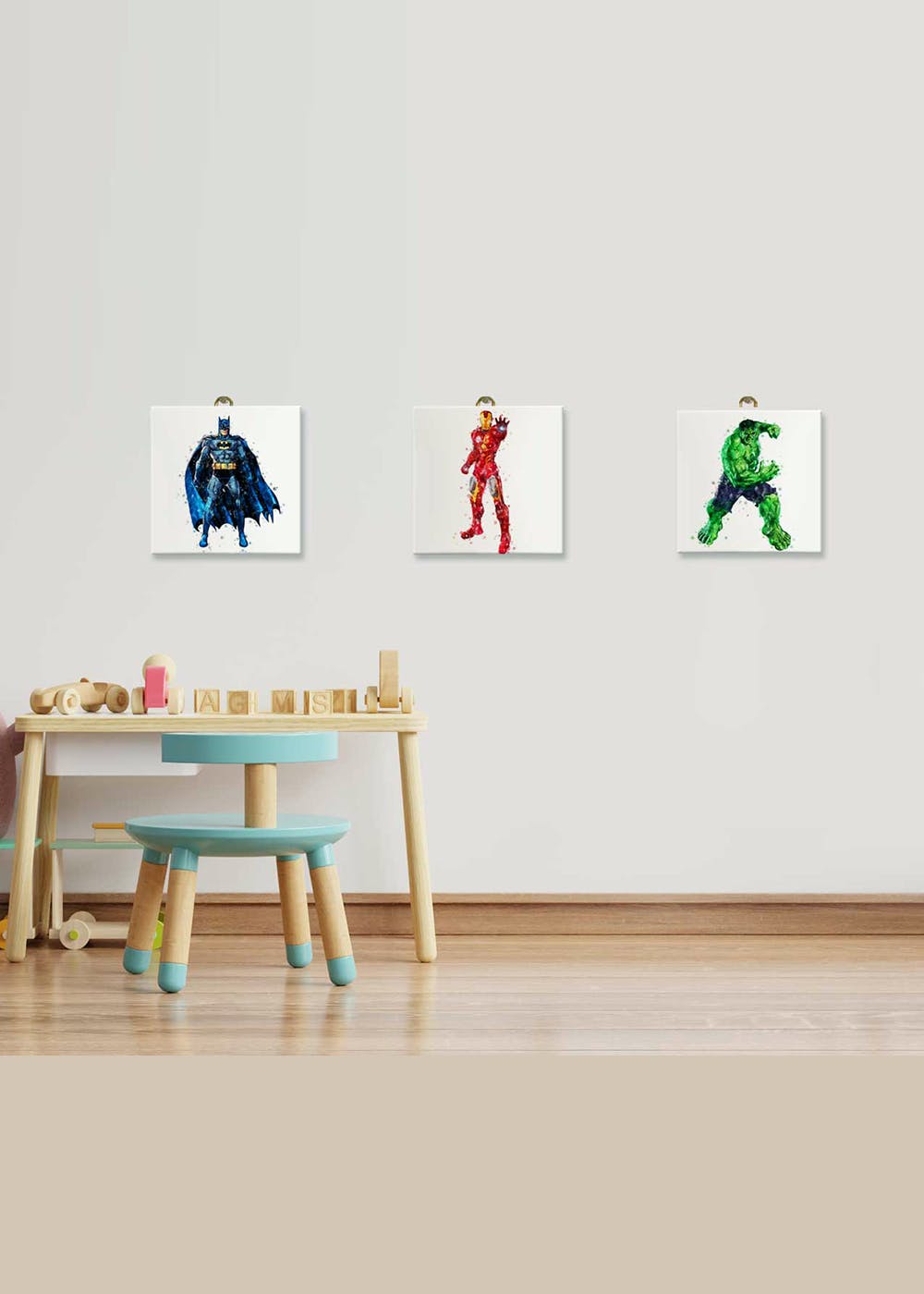 Get The Avengers Ceramic Accent Tiles - Set of 3 at ₹ 2400 | LBB Shop