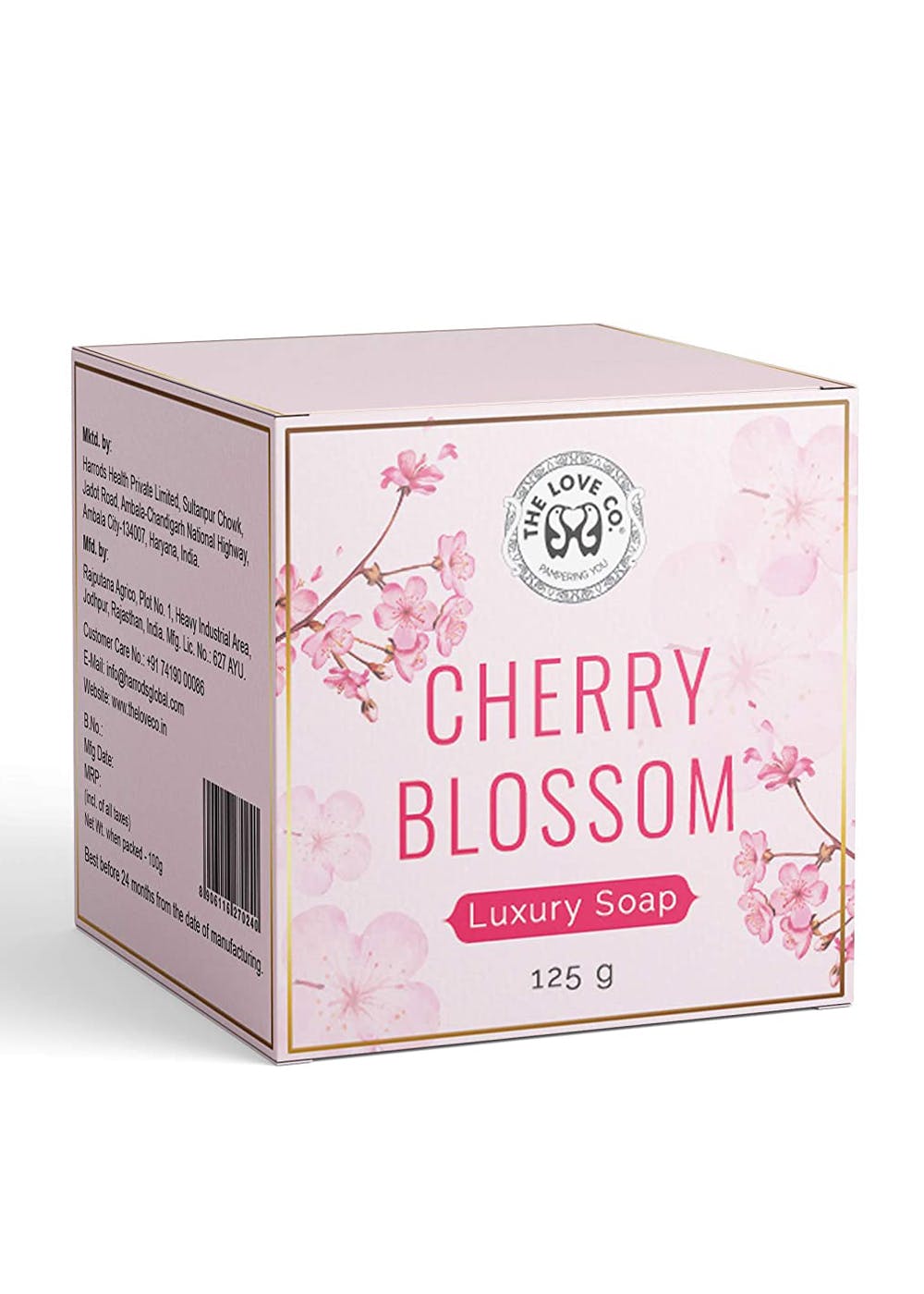 Get Organic Cherry Blossom Handmade Soap - 125g at ₹ 225 | LBB Shop